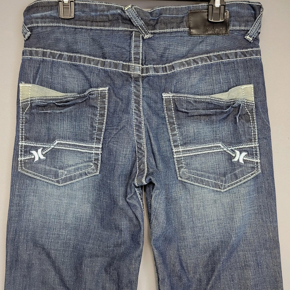 Hurley | Jeans | Hurley Jeans Mens 32x32 Blue Denim Straight Leg ...